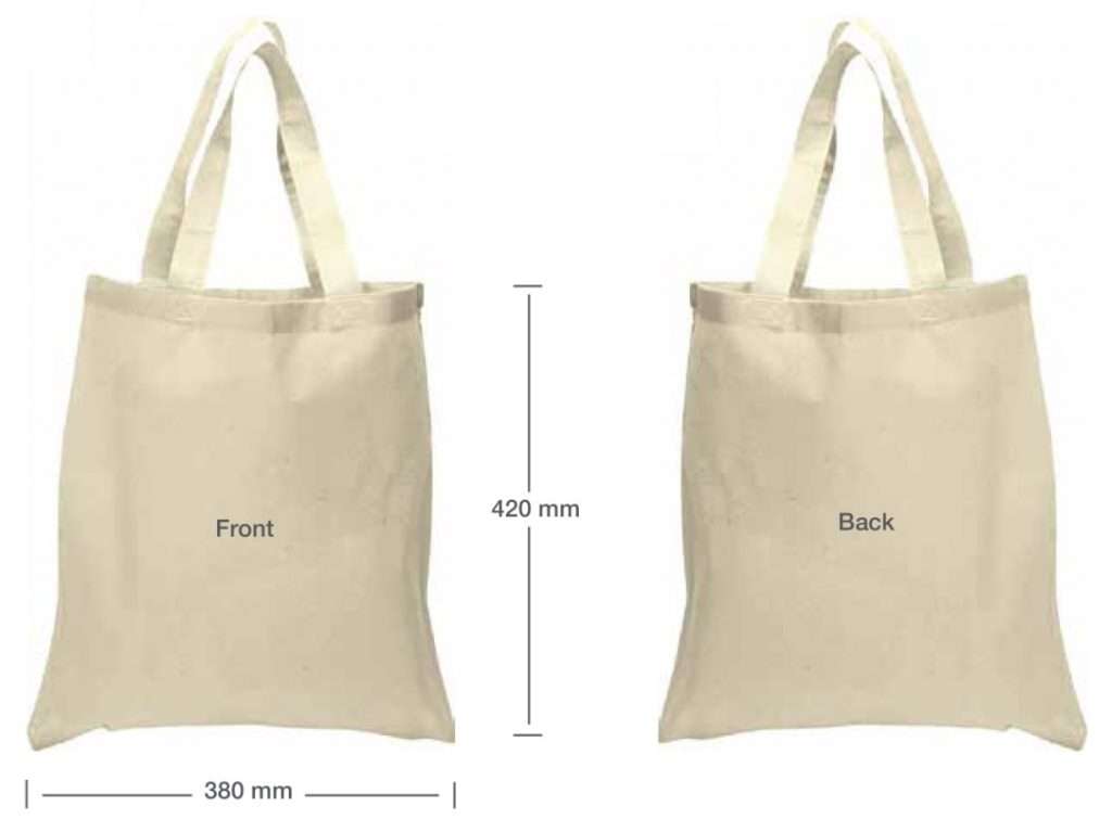 Beige Cotton Shopping Bags - Corporate Goshopia Best Eco Corporate ...